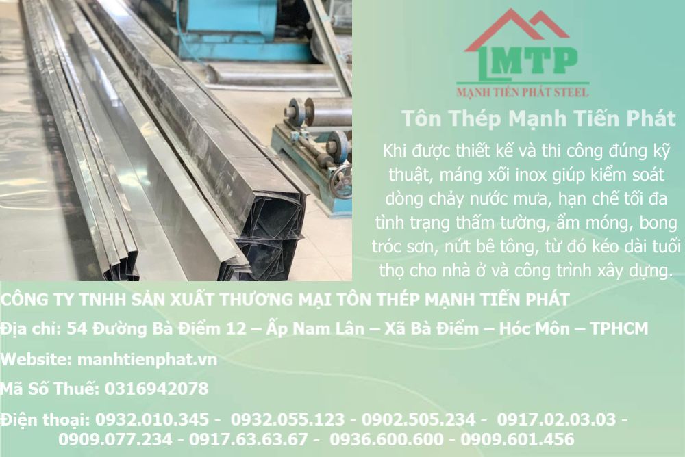 Máng Xối Inox Tại Tây Ninh ™ Năm 2025